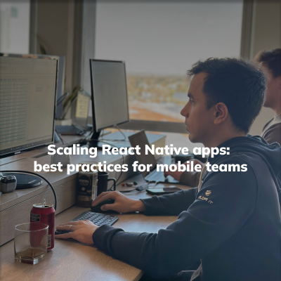 Scaling React Native apps: best practices for mobile teams | Folder IT